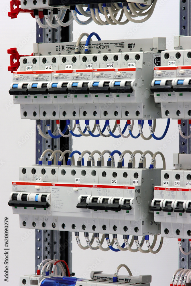 ABB electric circuit breakers against overload and short circuit in the ...