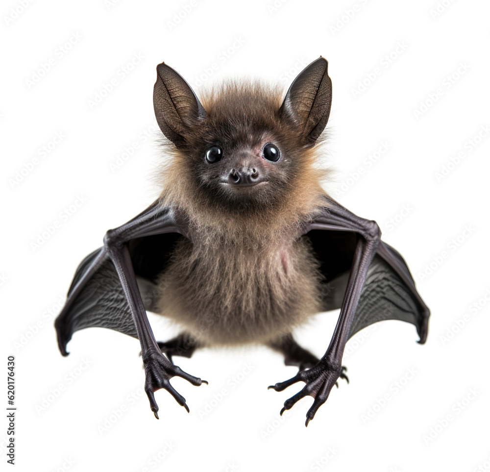 Little bat realistic photo character generative AI illustration ...