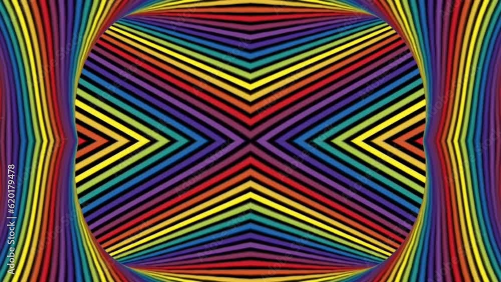 Vidéo Stock Rotating rainbow swirl. Seamless loop. 4K, UHD, Ultra HD ...