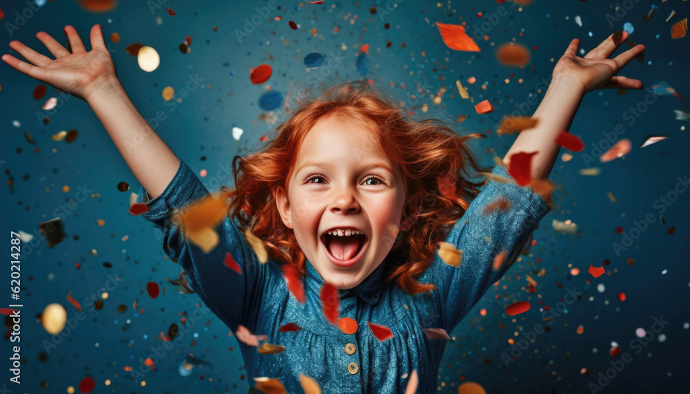 Foto de Super excited and very happy winner. Winner mentality concept ...