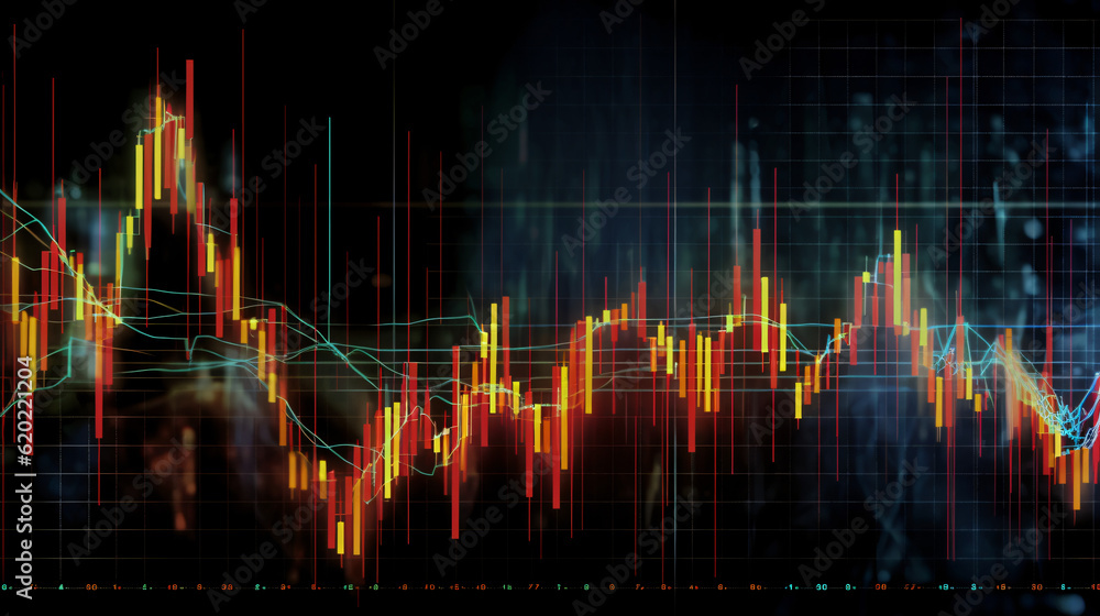 Stock Exchange Data Visualization: Business Finance Diagram Stock ...