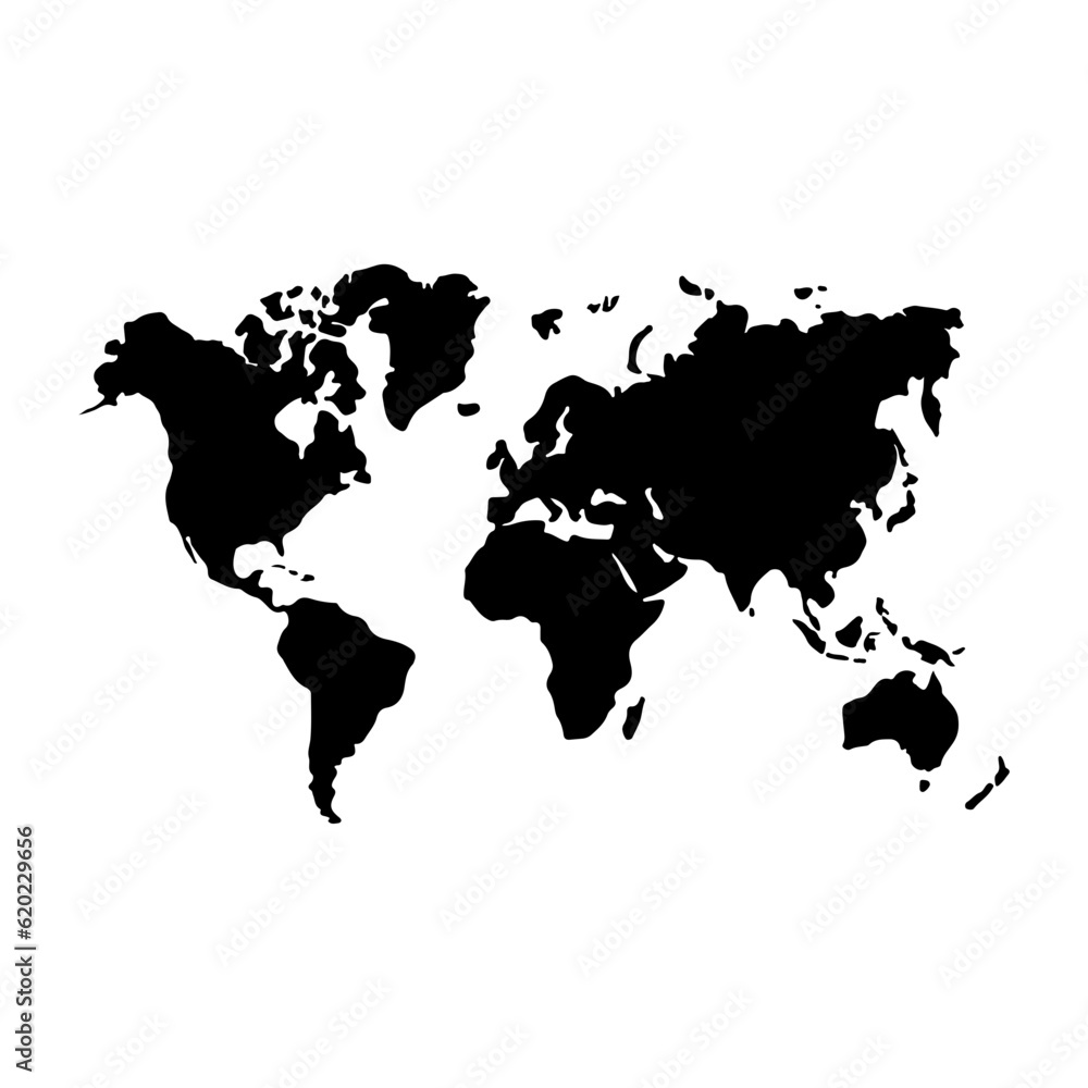 World Map Svg, World Map Svg, Laser Cut Vector Files, World Map Png ...