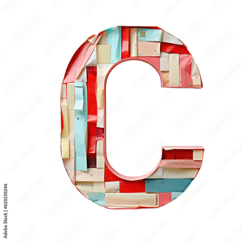 C Letter Alphabet Tropical Nature Letter C Alphabet PNG & SVG Design