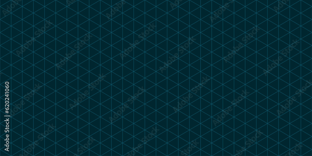 Subtle triangular grid vector seamless pattern. Thin lines texture, delicate minimalist lattice ...