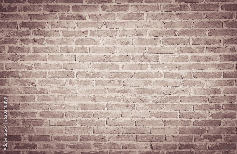 Old vintage retro style brown bricks wall for abstract brick background ...