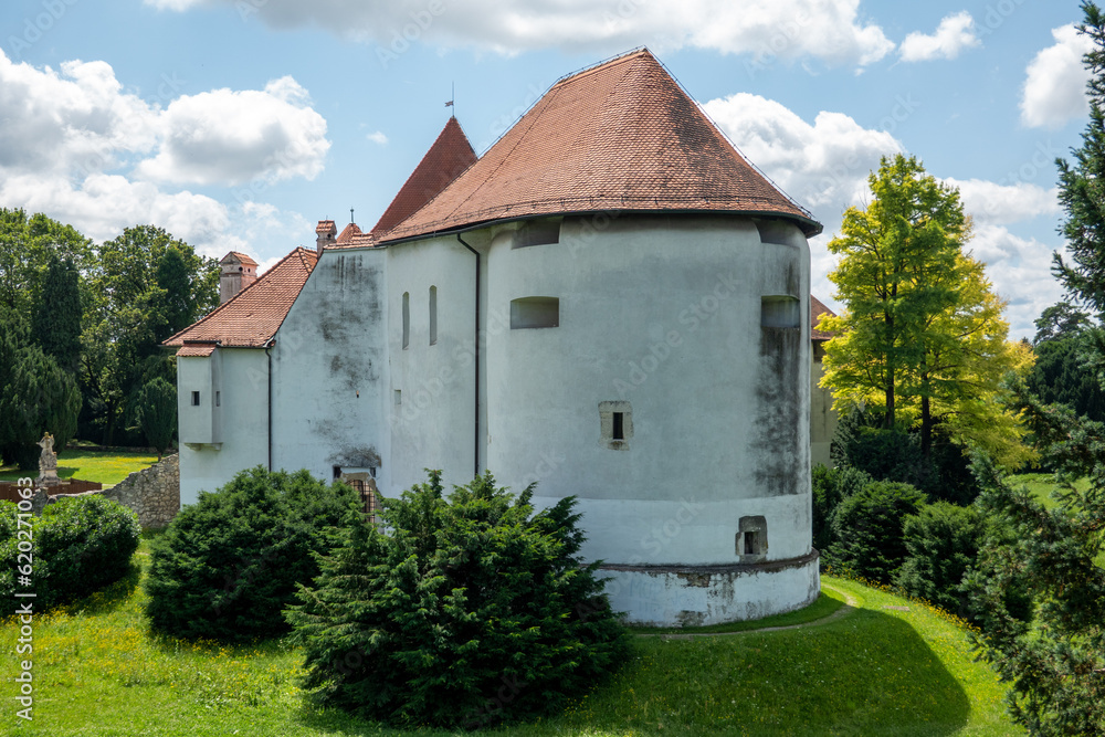 Stari Grad Varaždin . Varaždin City Museum . Croatia / Schloss Varaždin ...