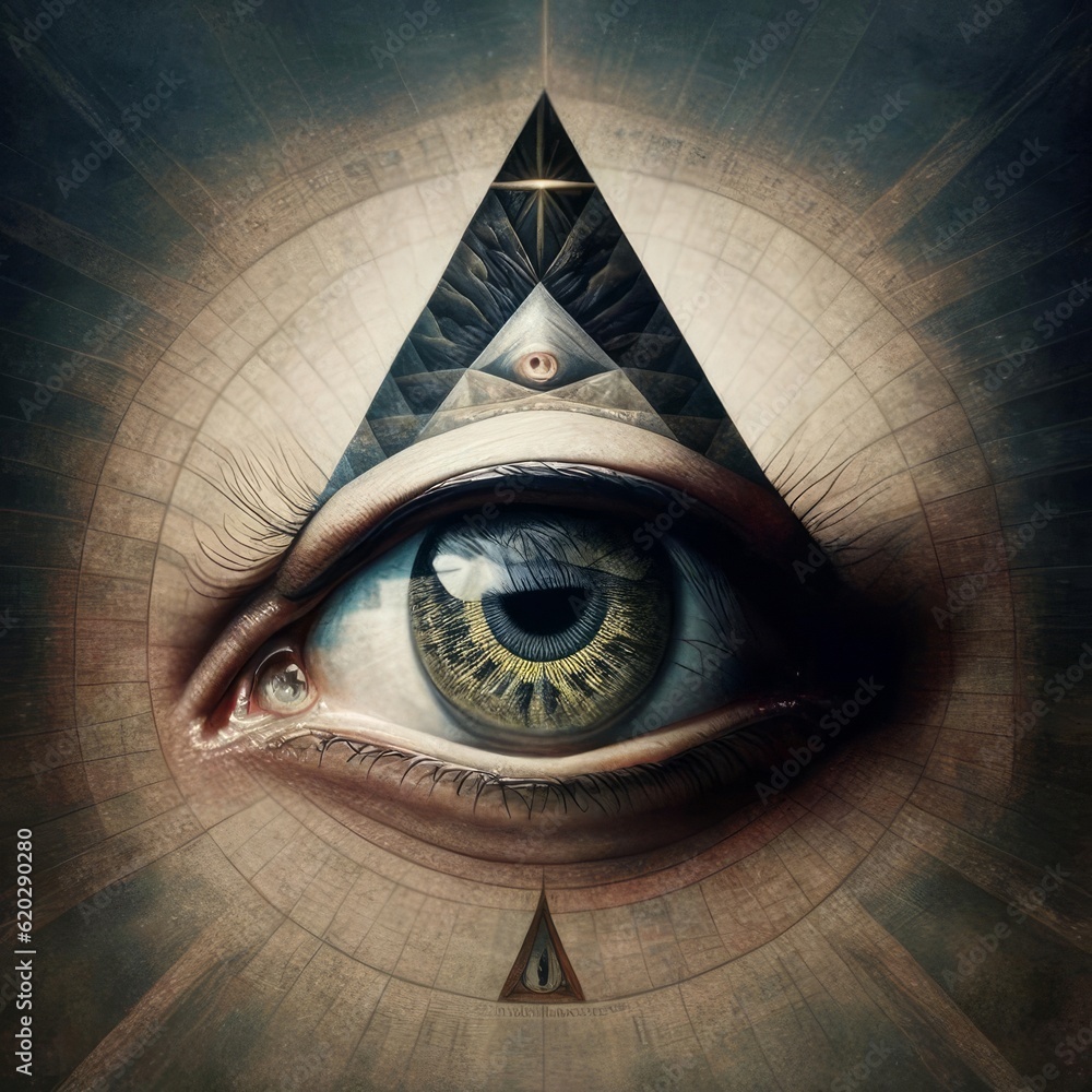 All Seeing Eye Pyramid Wallpaper