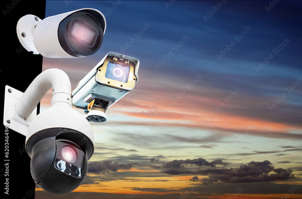 Multi-angle CCTV system on condos, corridors, residential houses ...
