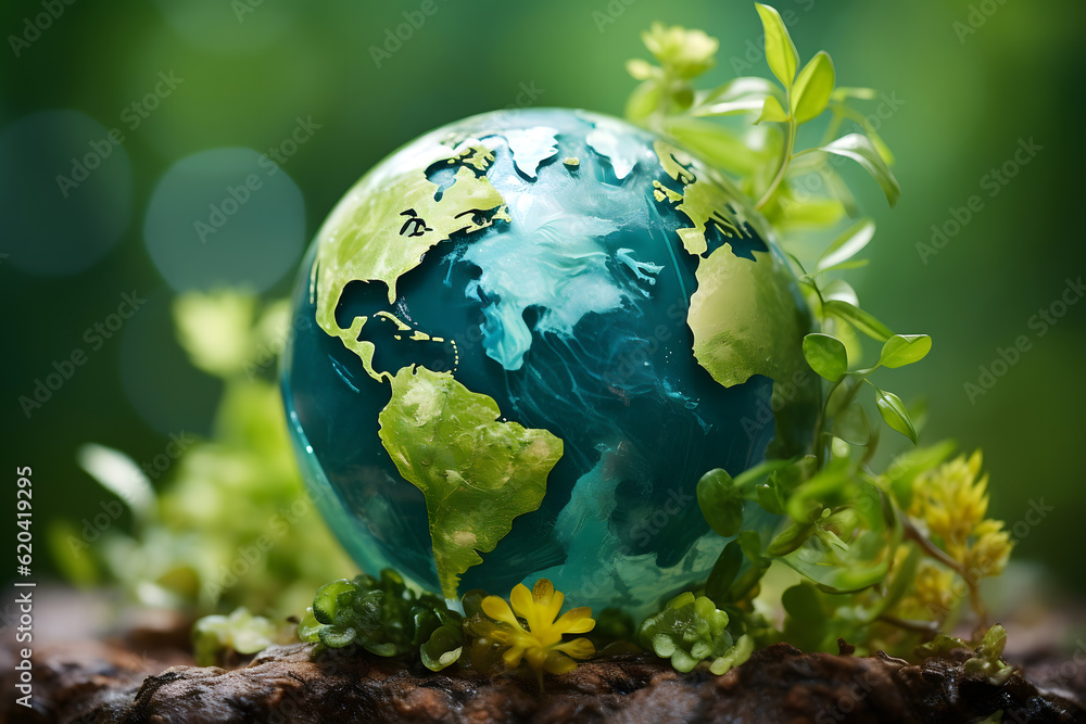 earth and grass Stock Illustration | Adobe Stock