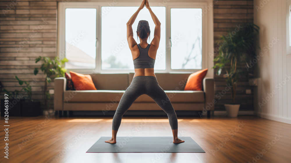 Health and Fitness at Home: Performing Yoga Poses at home. The art of ...