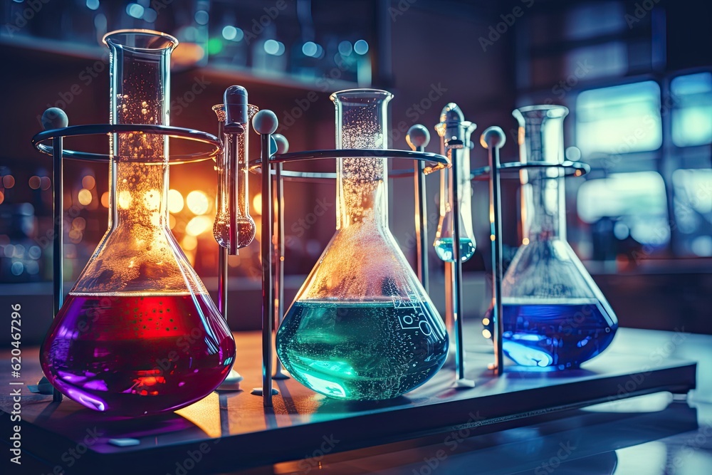 Modern Science Lab Equipment for Experimental Tests and Research of ...