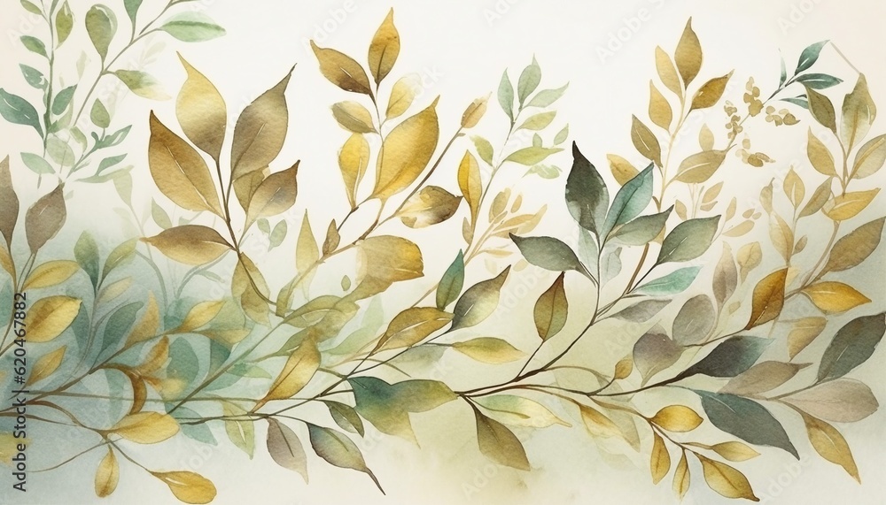 Watercolor seamless border bouquets, for invitation cards, wedding ...