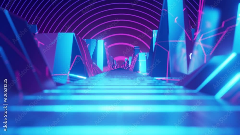 Looped seamless frames for your presentation Vj loop Retro wave Event ...