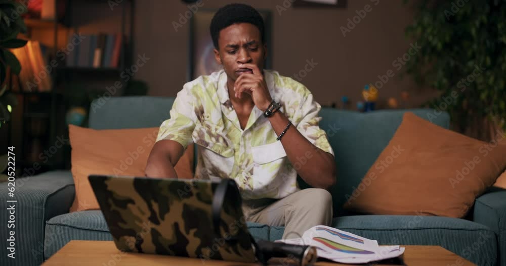 Skilled Coder - Close-up shot of the African man's hands swiftly typing ...