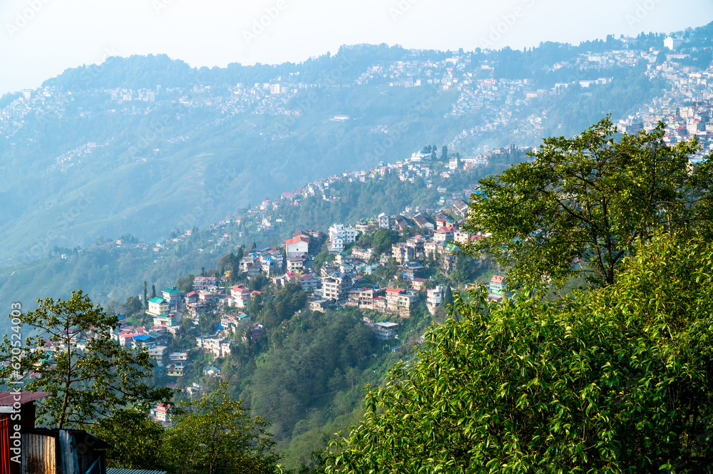 Darjeeling city a beautiful hill station also known as The Queen of ...
