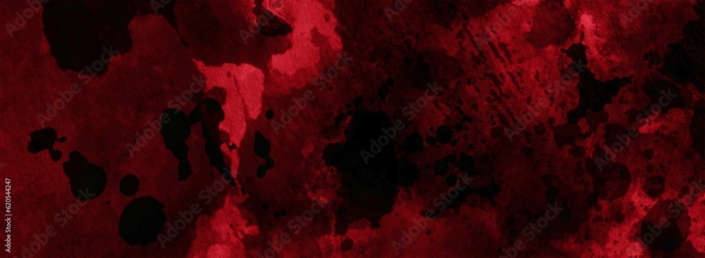 Dark Red horror scary background. grunge horror texture concrete. Dark ...