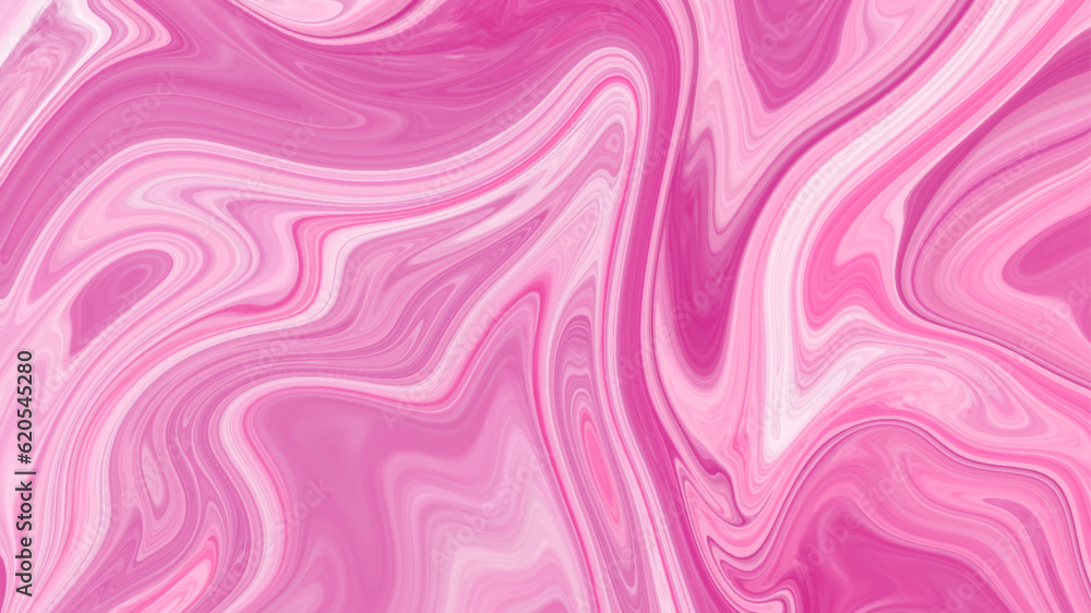 Luxurious pink oil paint liquid fluid marbling flow effect. Luxurious ...