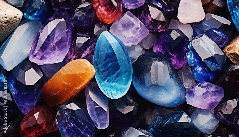 Astrology and spirituality background,energy, gemstones for zodiac ...