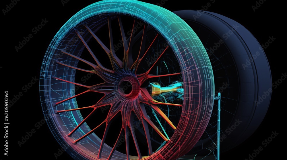 Unleashing Innovation: Exploring FEA finite elements analysis for Optimal Wheel rim Design ...