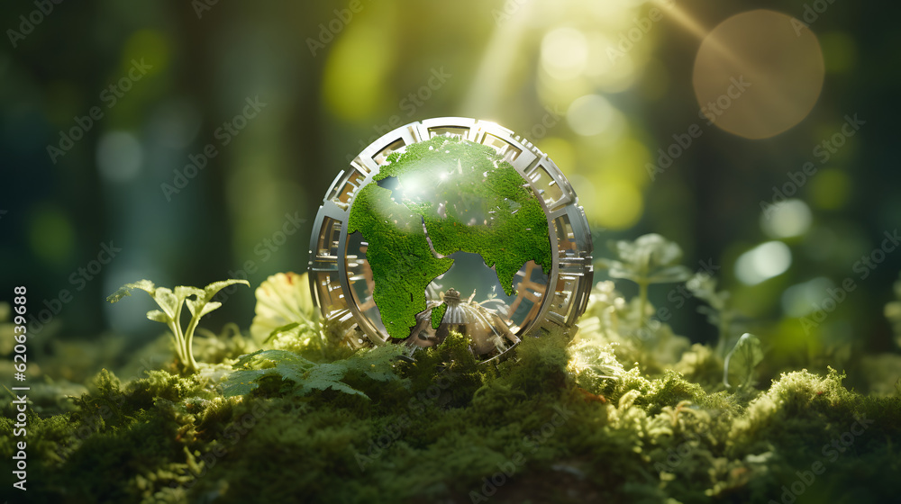 Natural climate solutions concept. Action for avoid greenhouse gas ...