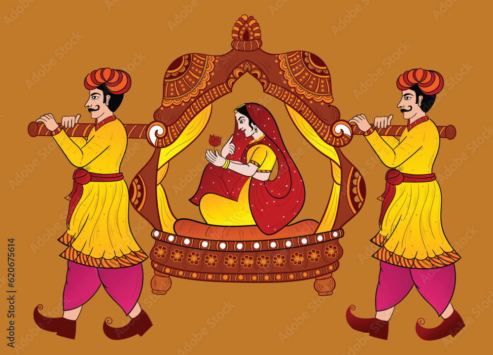 Indian wedding baraat clip art people enjoying and dancing. Indian ...