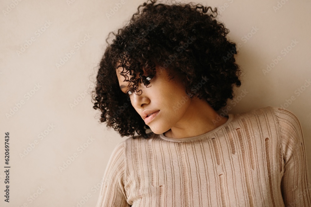 Strong Woman Beauty Portrait Stock Photo | Adobe Stock