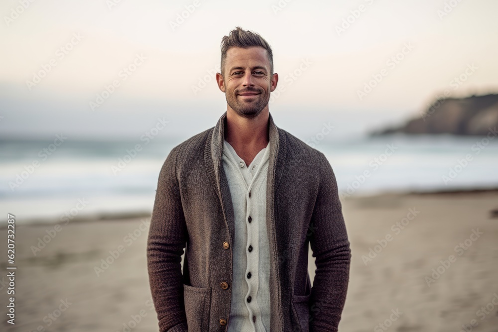Lifestyle portrait photography of a tender man in his 30s wearing a ...