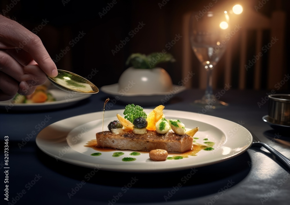 Sole Meunière being served at a fine dining restaurant on a unique ...