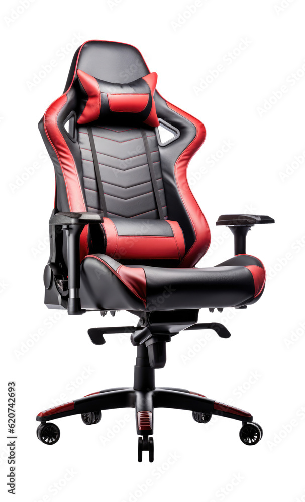 Gaming Chair Isolated on Transparent Background - Generative AI Stock ...