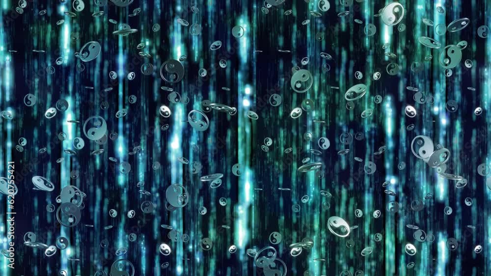 Yin Yang Background LOOP TILE. This texture is loopable and tileable ...