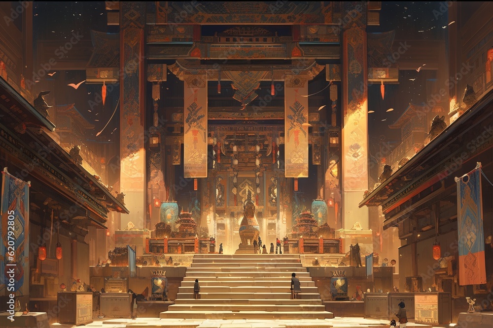 The Temple of Anubis: Venture deep into the sacred temple of Anubis ...