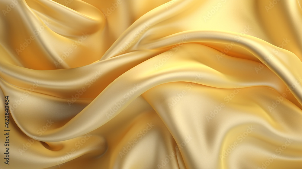 Yellow pastel silk premium background Stock Illustration | Adobe Stock