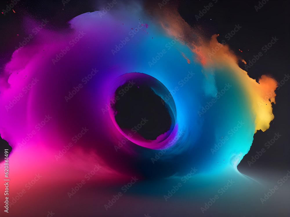Explore the enchanting world of pigment rainbow colors and shapes ...
