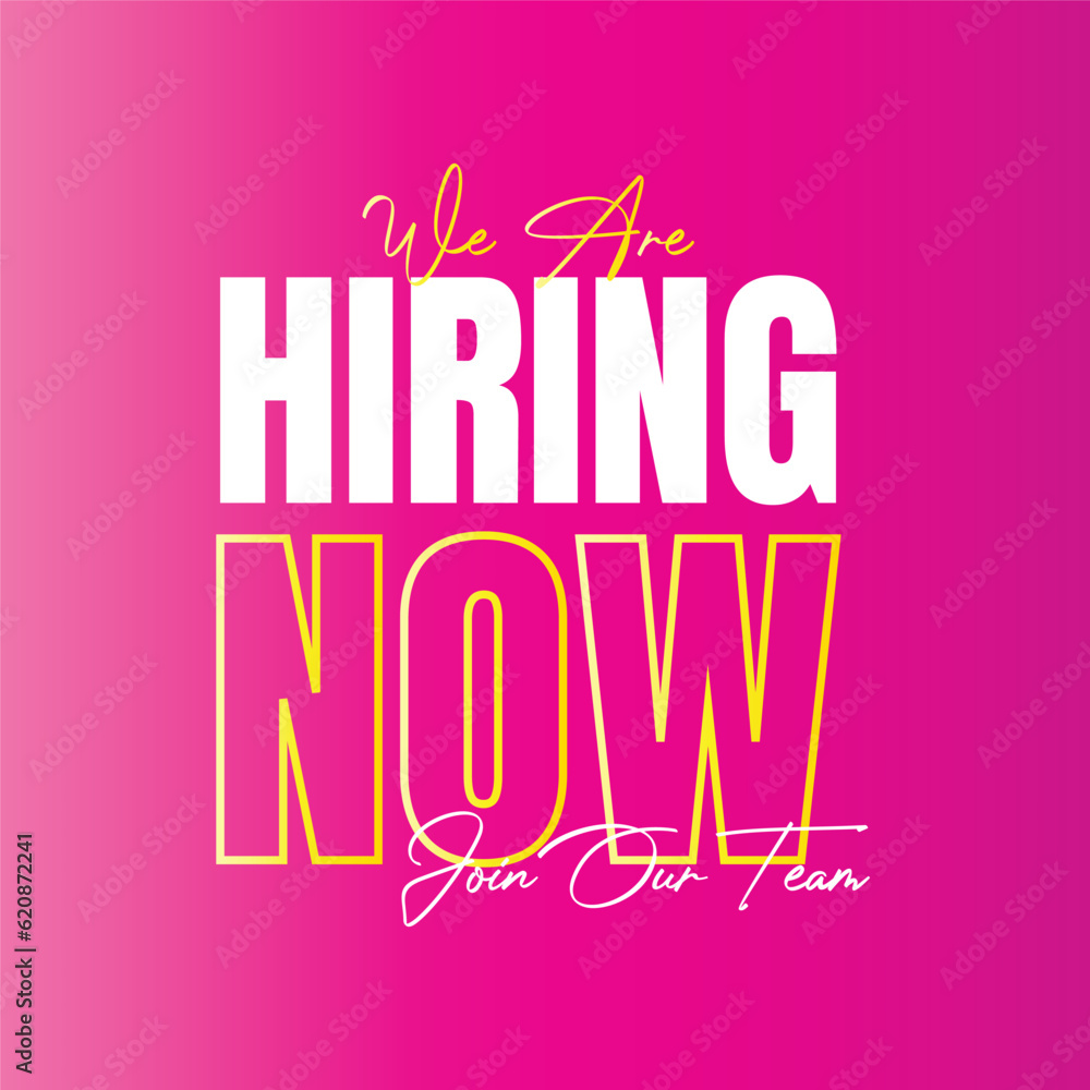 We are hiring now design sign, Join our team icon sign vector, We are hiring join us icon design ...