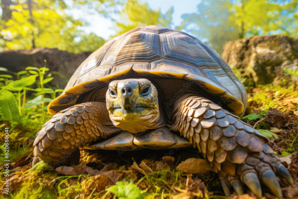 Tortoise in nature, national geography, Wide life animals. AI Generated ...