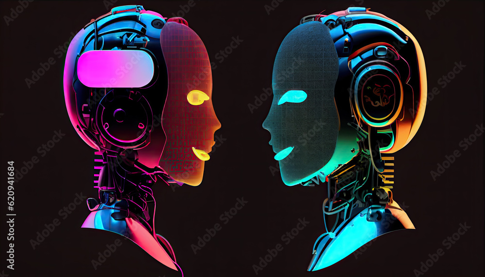 Artificial intelligence chatbot. CHATgpt conversation method. Conversational OpenAI, digital ...