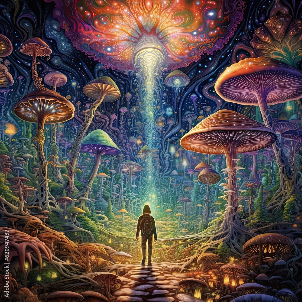 Center of the Universe: A Psychedelic Trip through Colored Dimensions ...