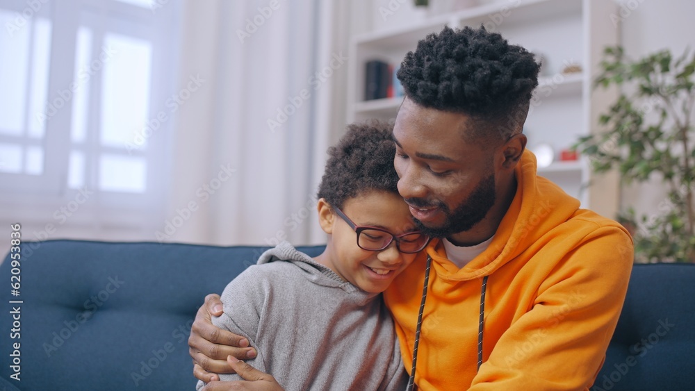 Older brother hugging little one, brotherly love, siblings spending ...