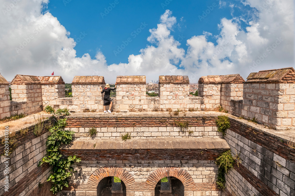 The Walls of Constantinople are a series of defensive stone walls that ...