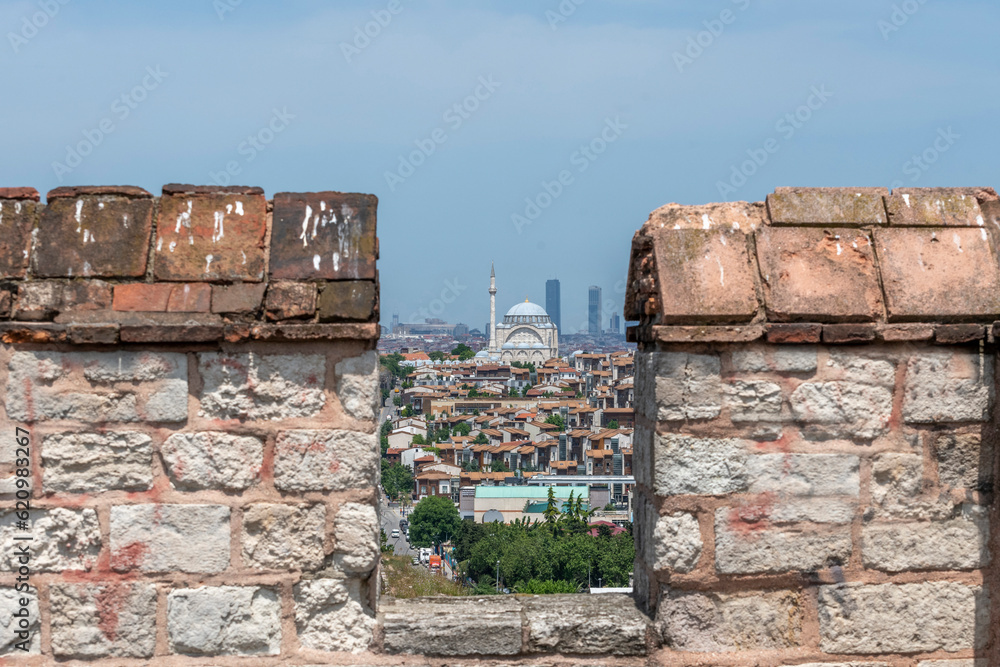 The Walls of Constantinople are a series of defensive stone walls that ...