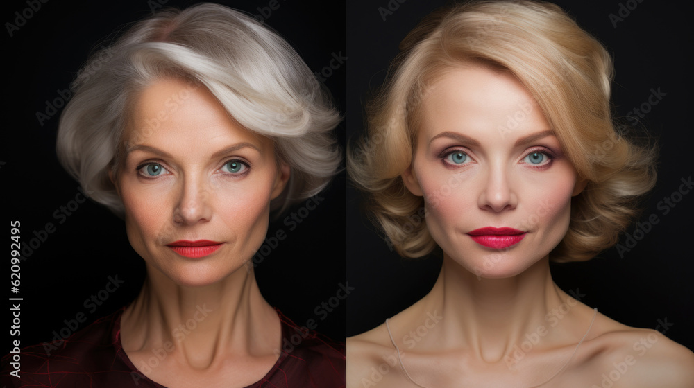 From subtle to striking, a woman's appearance undergoes a remarkable ...