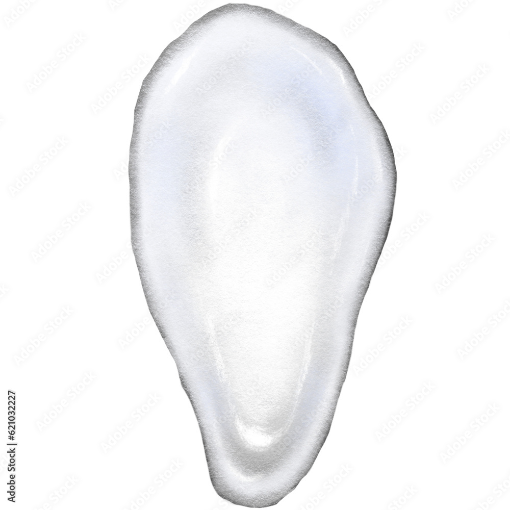 Mussels shell white Stock Illustration | Adobe Stock