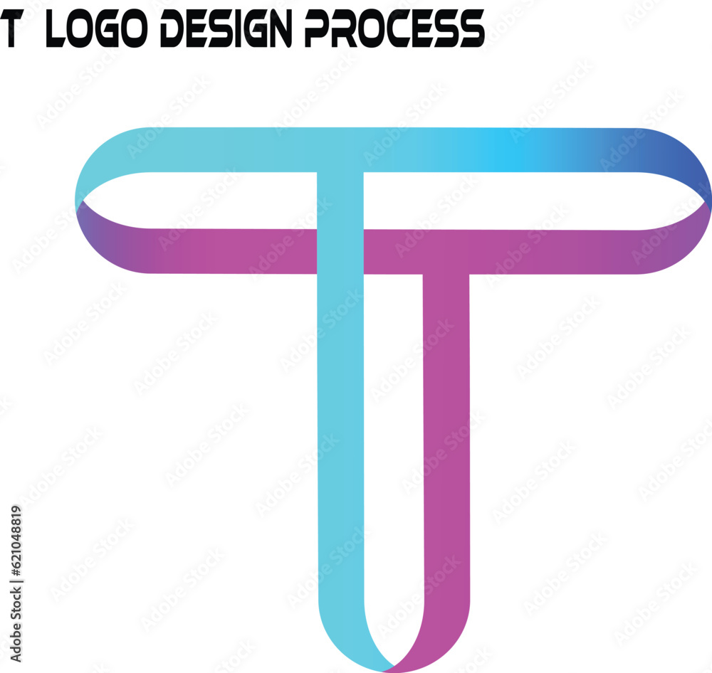 T Logo Design Process The Modern T Logo Design Process ththe modern t ...