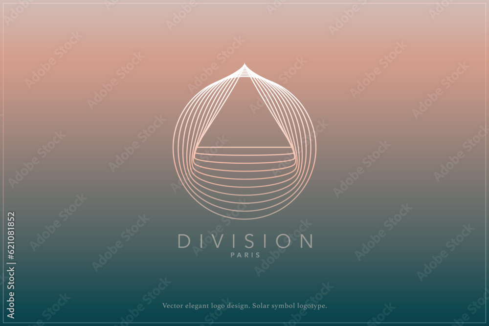 Celestial logo design, Star logotype, Planet, Space, Universe, Minimal ...