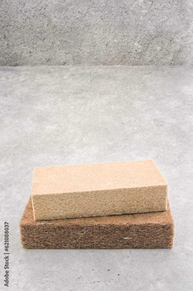 illustrazione primo piano di componenti in materiali naturali per l ...