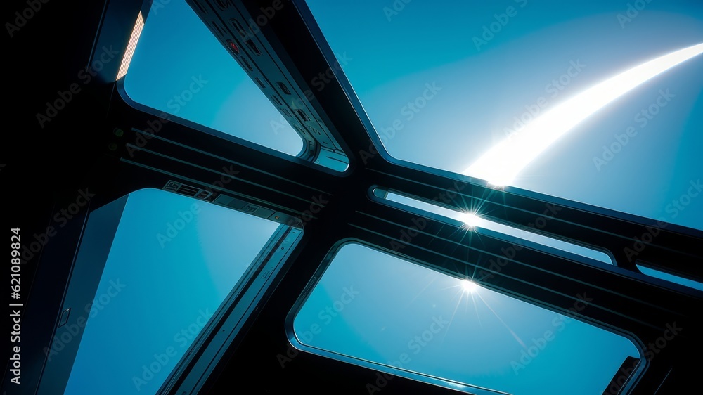 pilfer glooming backdrop in futuristic manner. Creative resource, AI ...