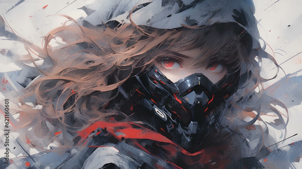portrait of a carbon fiber cyberpunk cyborg version of greek goddess ...
