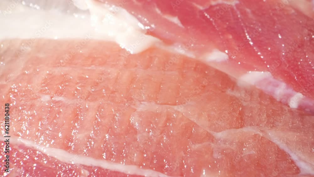 Raw pork belly slice is a popular ingredient in many cuisines, known ...