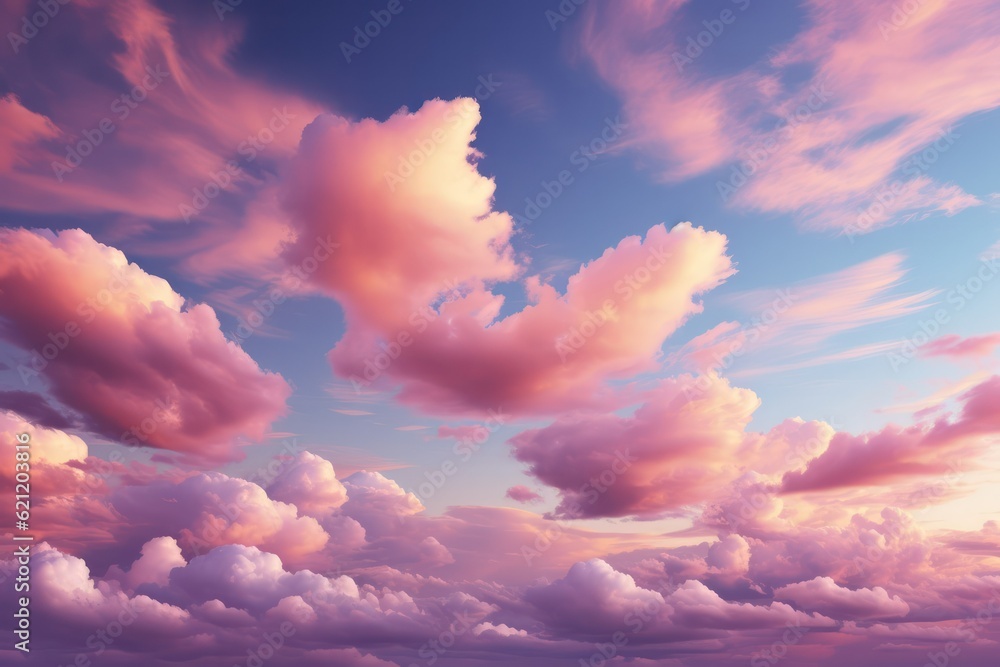 An aerial shot capturing the expansive vista of a blanket of rainbow ...