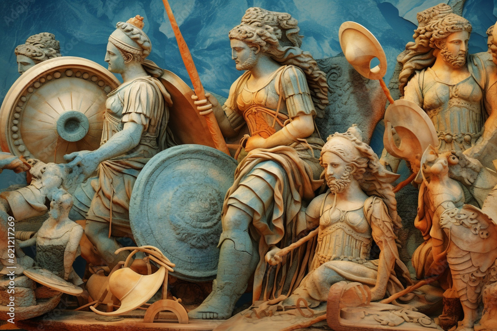 An abstract portrayal of the Carthaginian influence on Phoenician ...